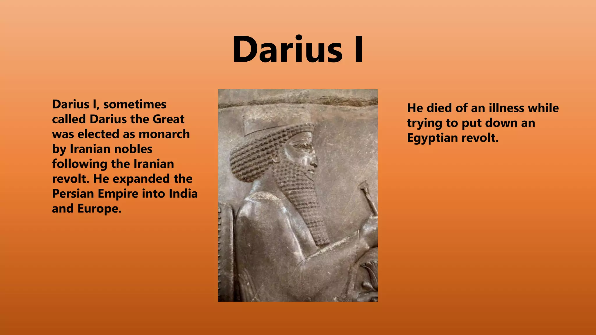 Persian Rulers | PPTX