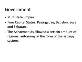 History of the Persian civilization.pptx | Religion & Spirituality