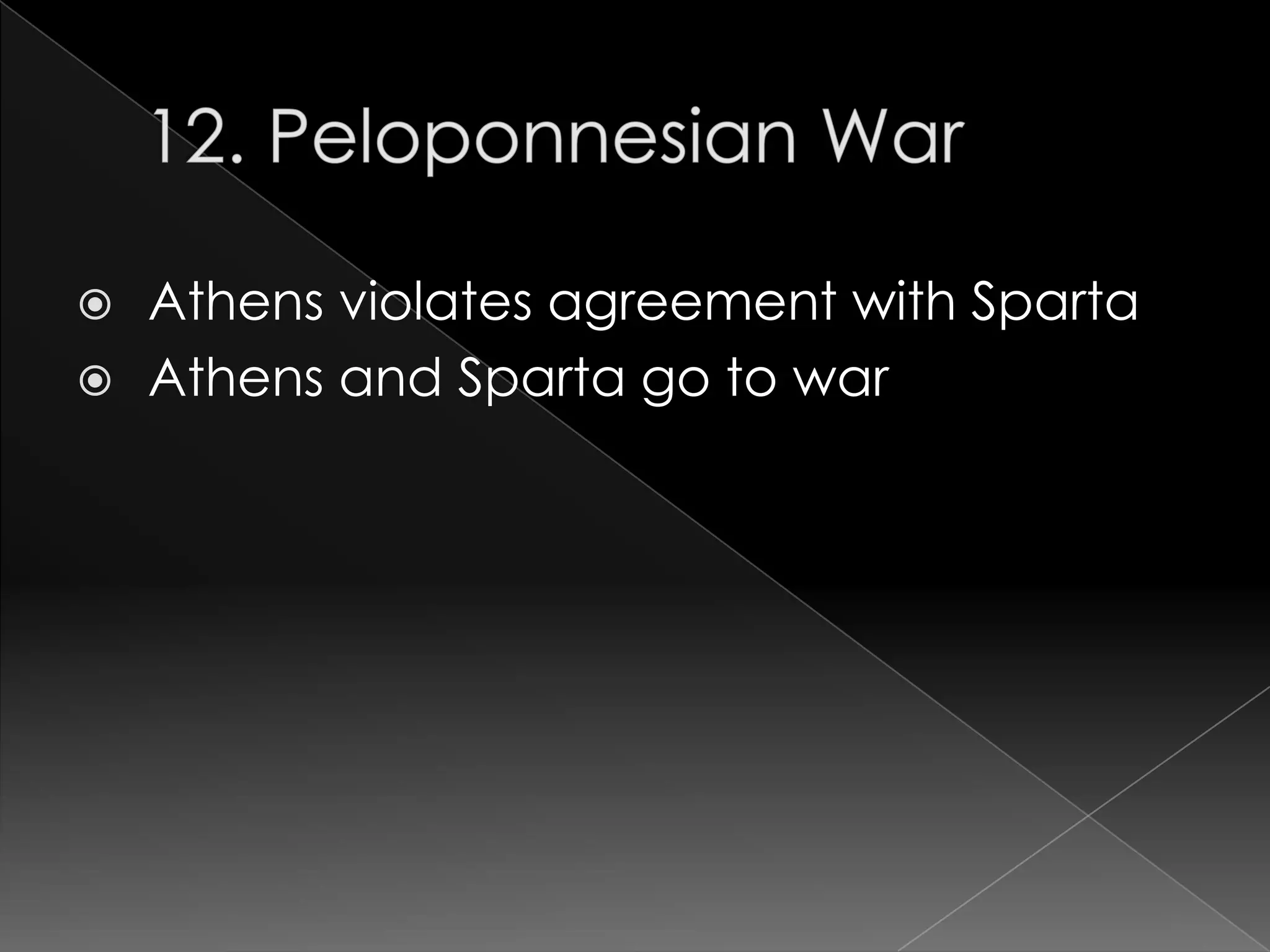 Persian to Peloponnesian War | PPT