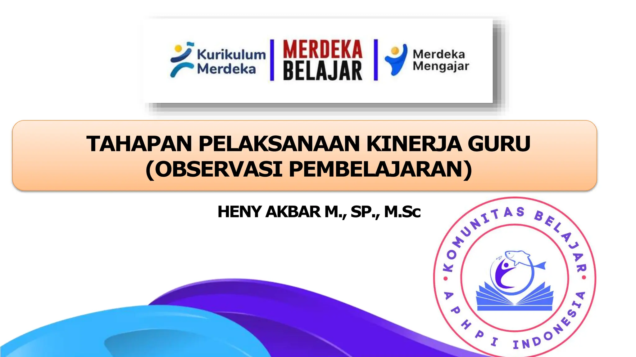 persiapan observasi platform merdeka mengajar | PPT
