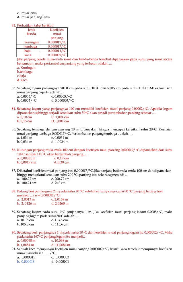 Persiapan pas fisika | PDF