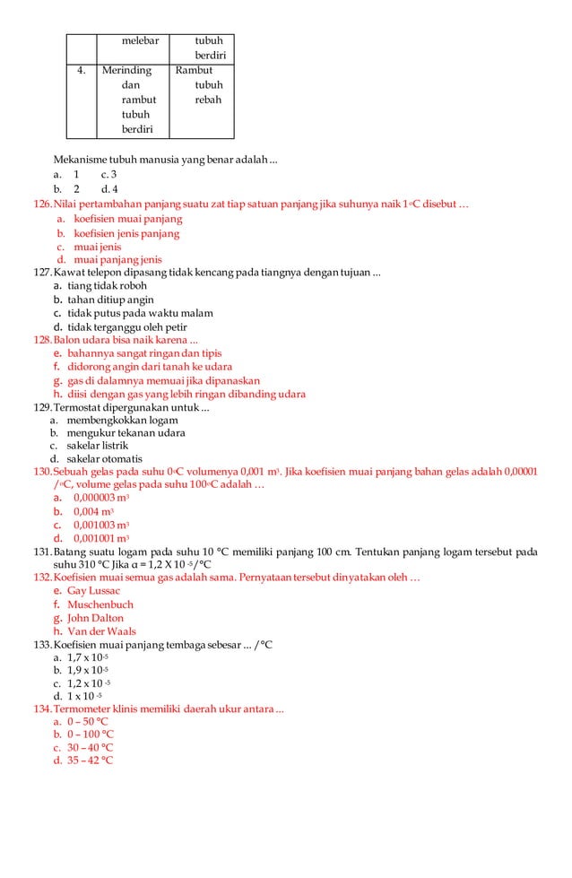 Persiapan pas fisika | PDF