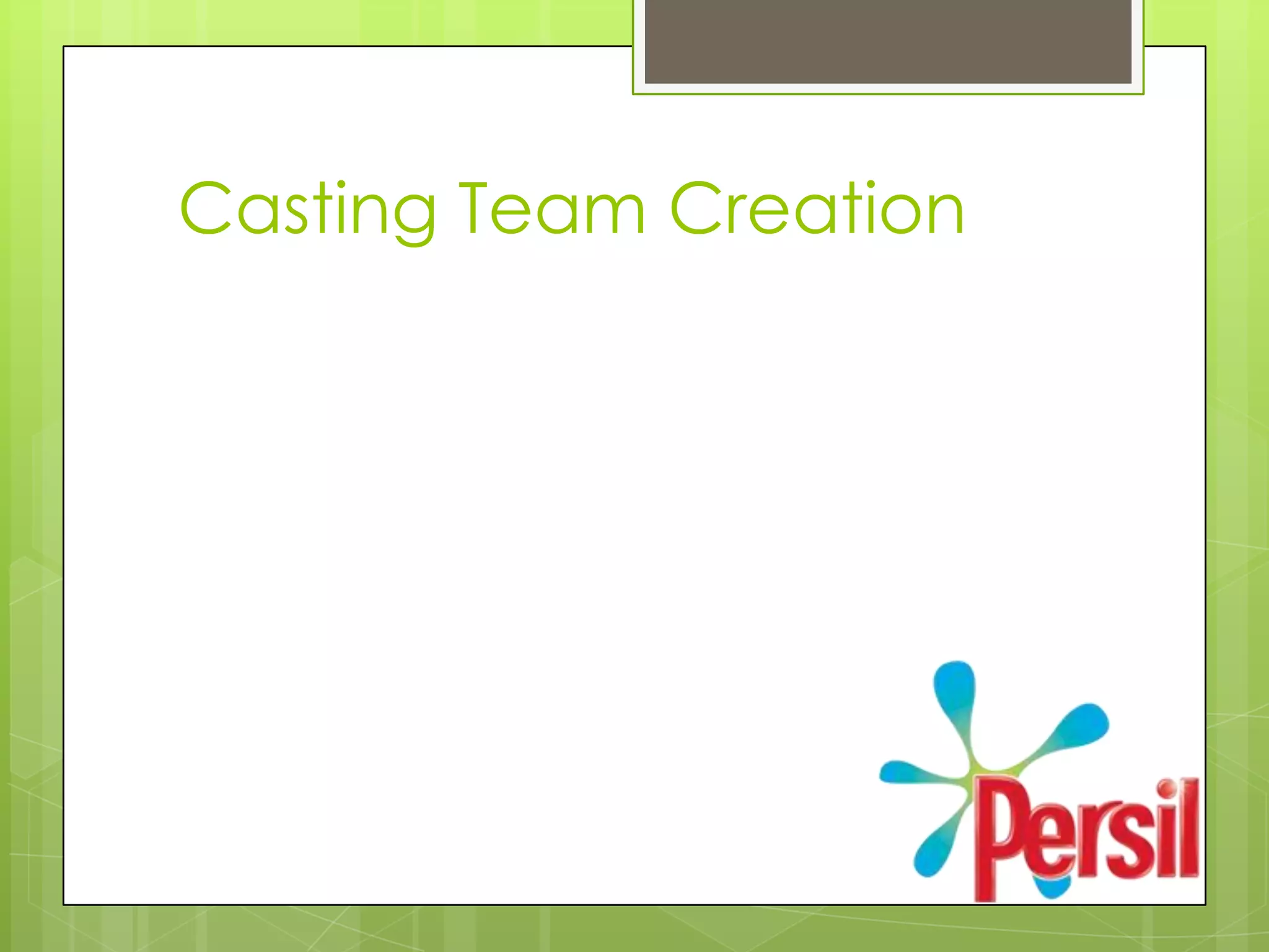 Persil personification advert | PPTX | Marketing and Advertising | Business