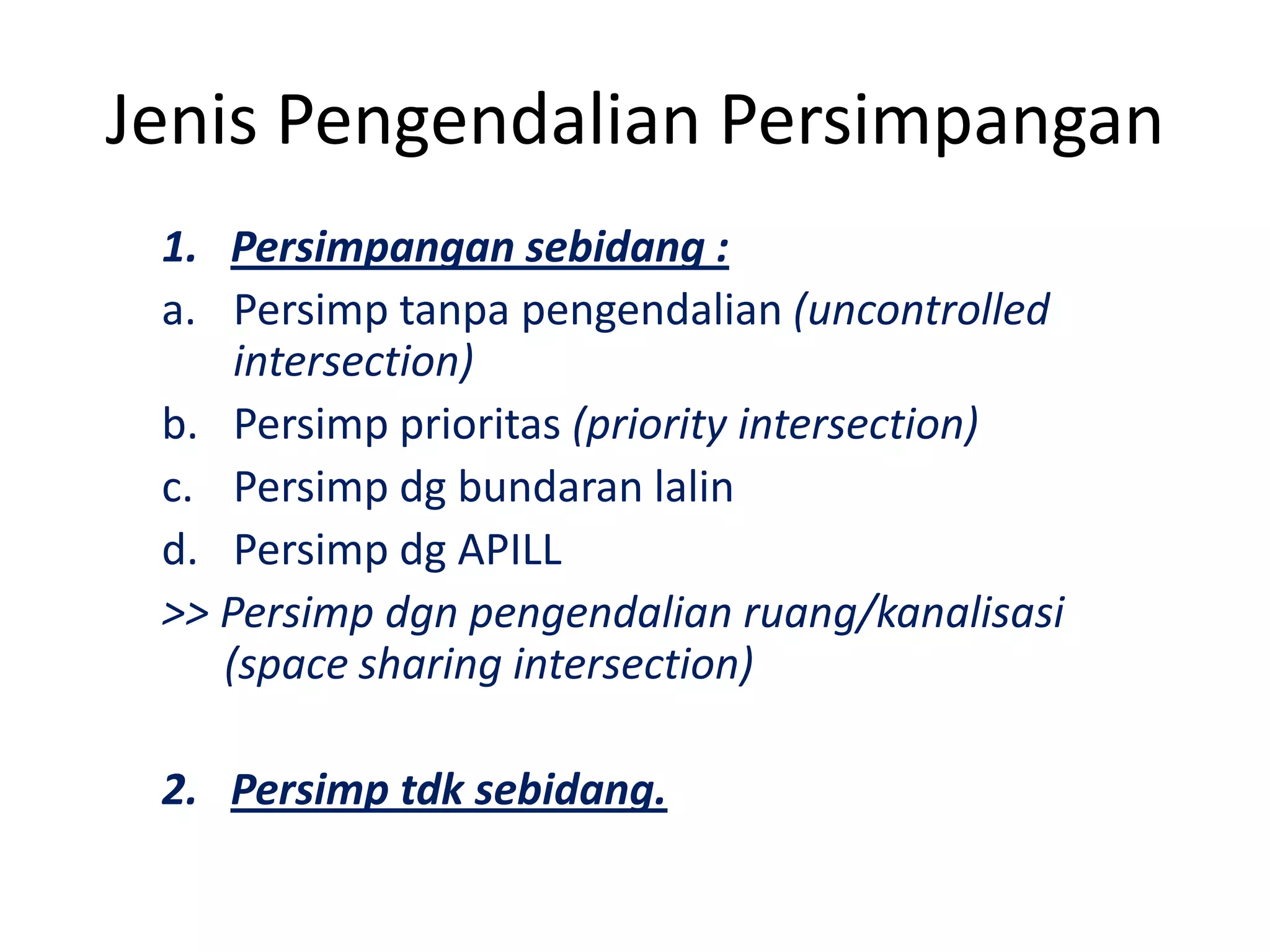 Persimpangan | PPTX