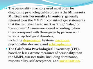 Persionality test | PPT