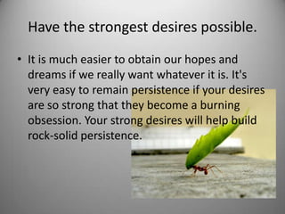 Persistence | PPTX