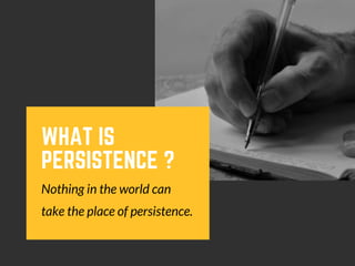 Persistence | PDF