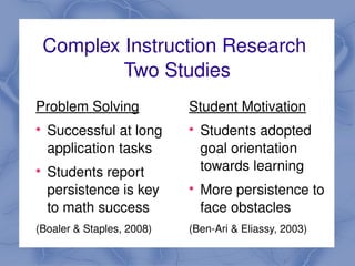 Mathematical Problem Solving and Persistence | PDF
