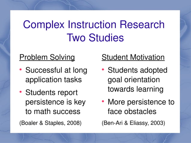 Mathematical Problem Solving and Persistence | PDF | Educational ...