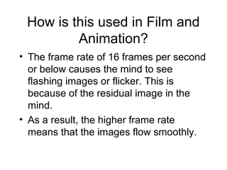 Persistence of vision | PPT