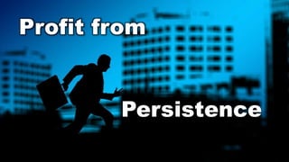 Persistence presentation | PPTX