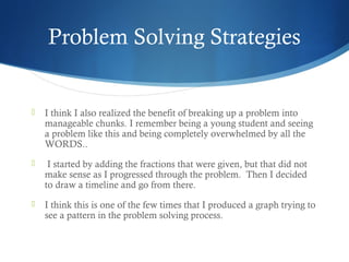 Persistence in Problem Solving | PPT