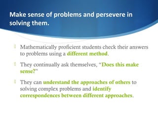 Persistence in Problem Solving | PPT