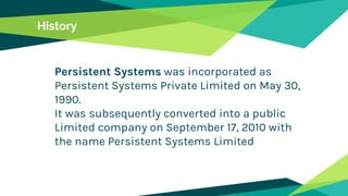 Persistent Systems Ltd | PPTX