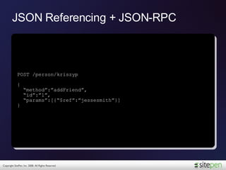 JSON Referencing and Schema | PPT