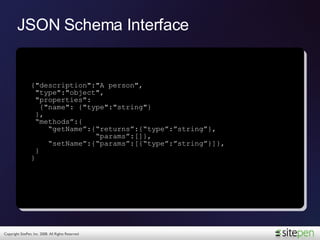 JSON Referencing and Schema | PPT