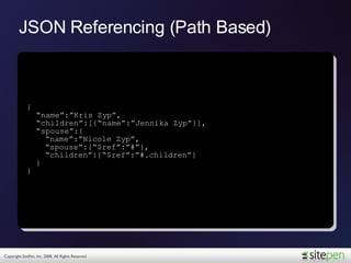 JSON Referencing and Schema | PPT