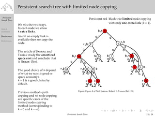 Persistent Search Trees | PPT
