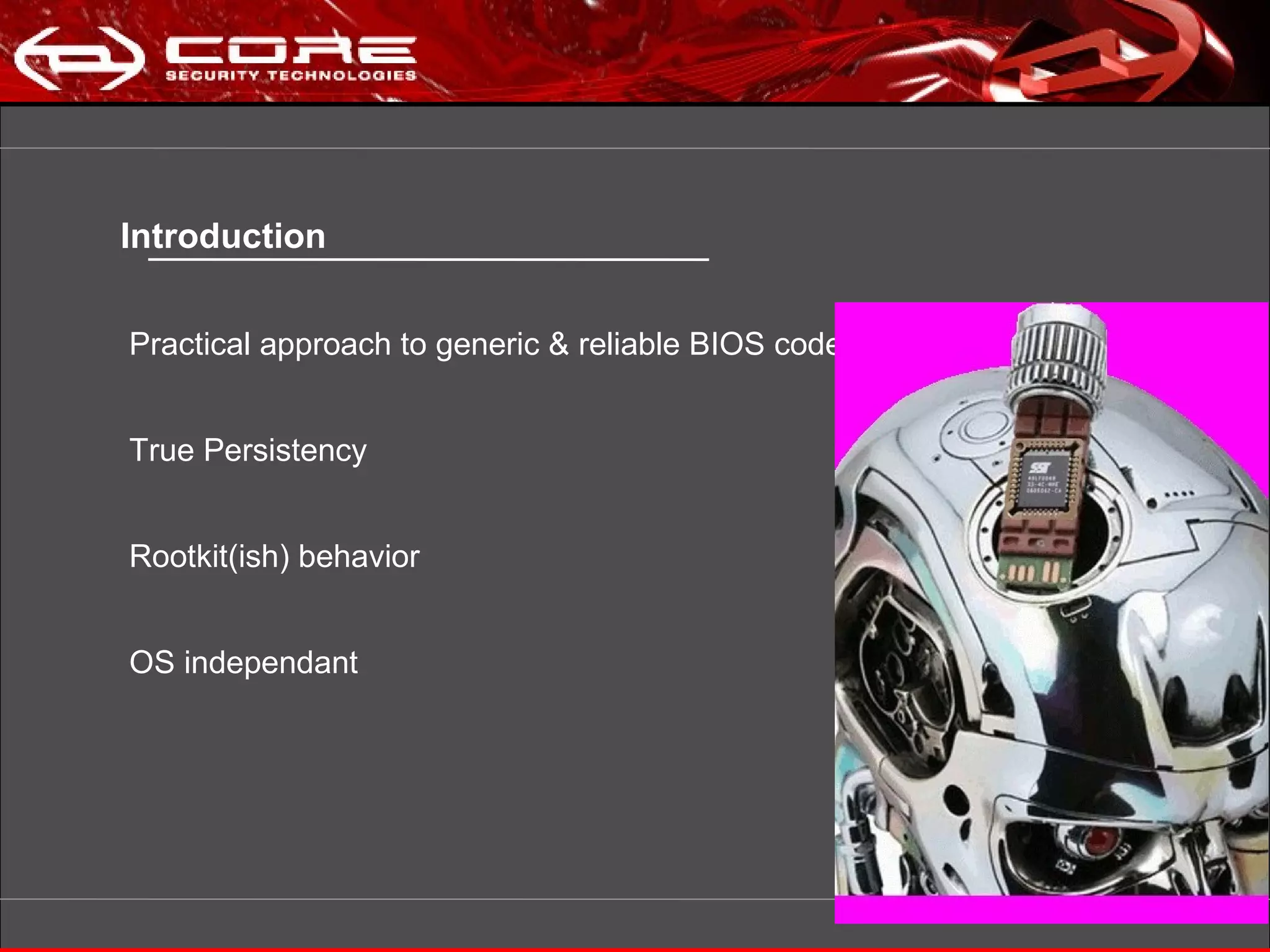 Persistent Bios Infection | ODP