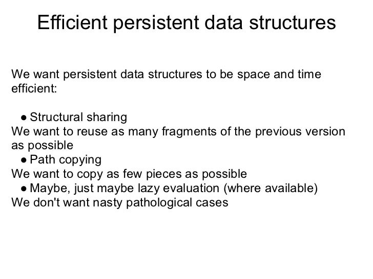 Persistent Data Structures By Aradzie
