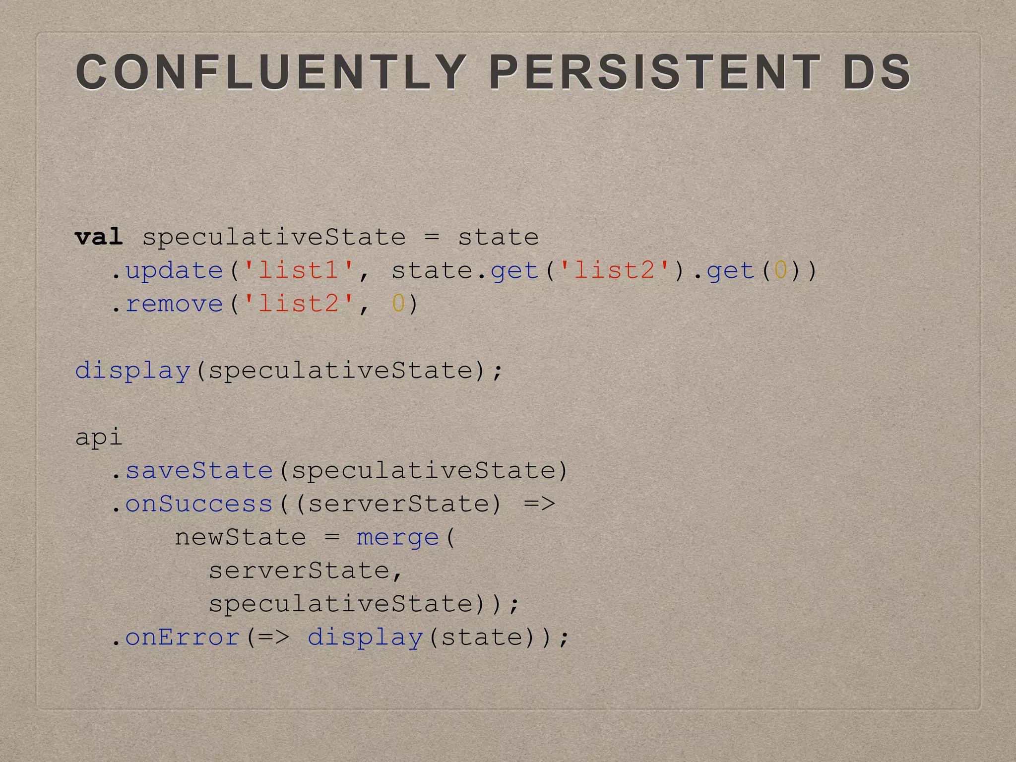 Persistent Data Structures Partialconf Pptx Programming Languages Computing