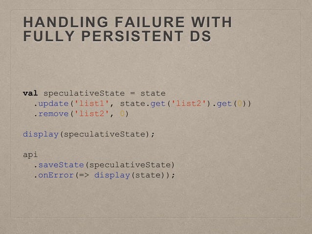 Persistent Data Structures Partialconf Pptx Programming Languages Computing