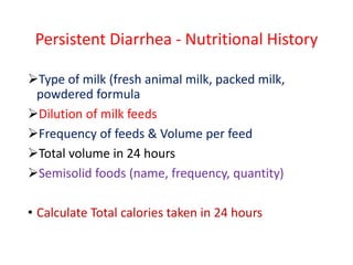 Persistent diarrhea in children 2021 | PDF