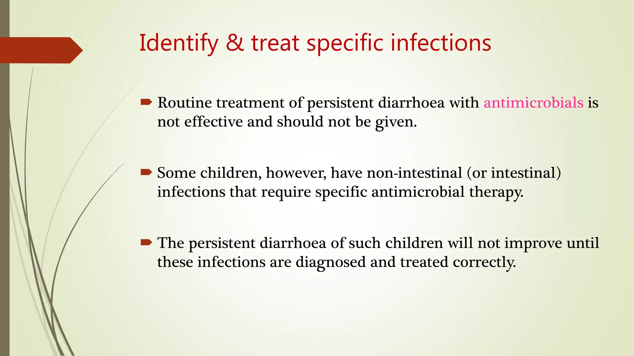 Persistent diarrhoea and chronic diarrhoea in children.7thsem 2017 | PPTX