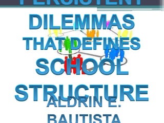 Persistent Dilemma in School Structure | PPTX