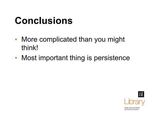 Persistent Identifiers | PPT