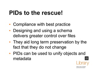 Persistent Identifiers | PDF
