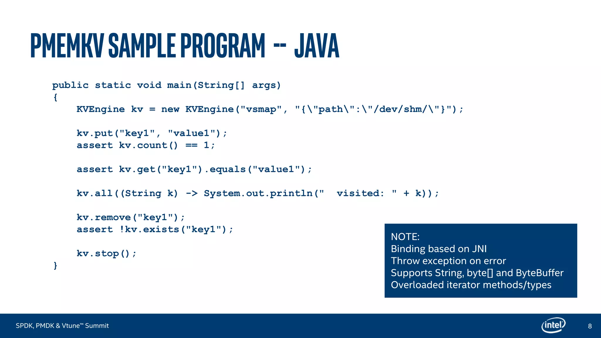 Persistent Memory Programming With Pmemkv Ppt Free Download
