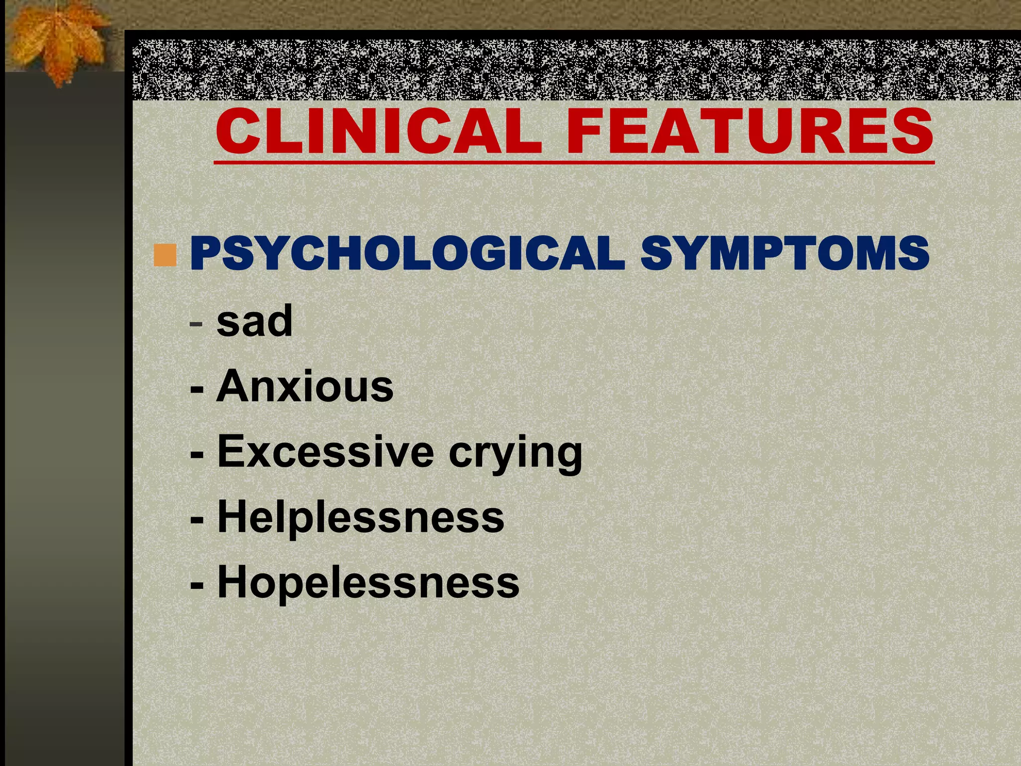 Persistent mood disorders | PPT