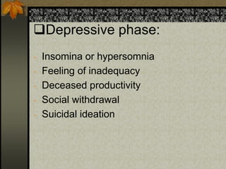 Persistent mood disorders | PPT