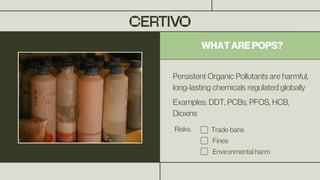 Persistent Organic Pollutants (POPs) Compliance Software for every ...