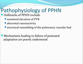 Persistent Pulmonary Hypertension by Dr. Joshua Petrikin, Neonatology ...