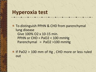 Persistent pulmonary hypertension of newborn | PPTX