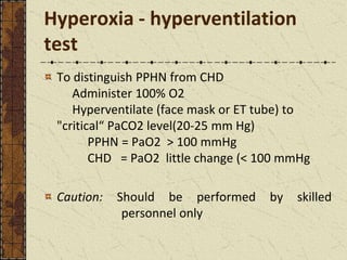 Persistent pulmonary hypertension of newborn | PPTX