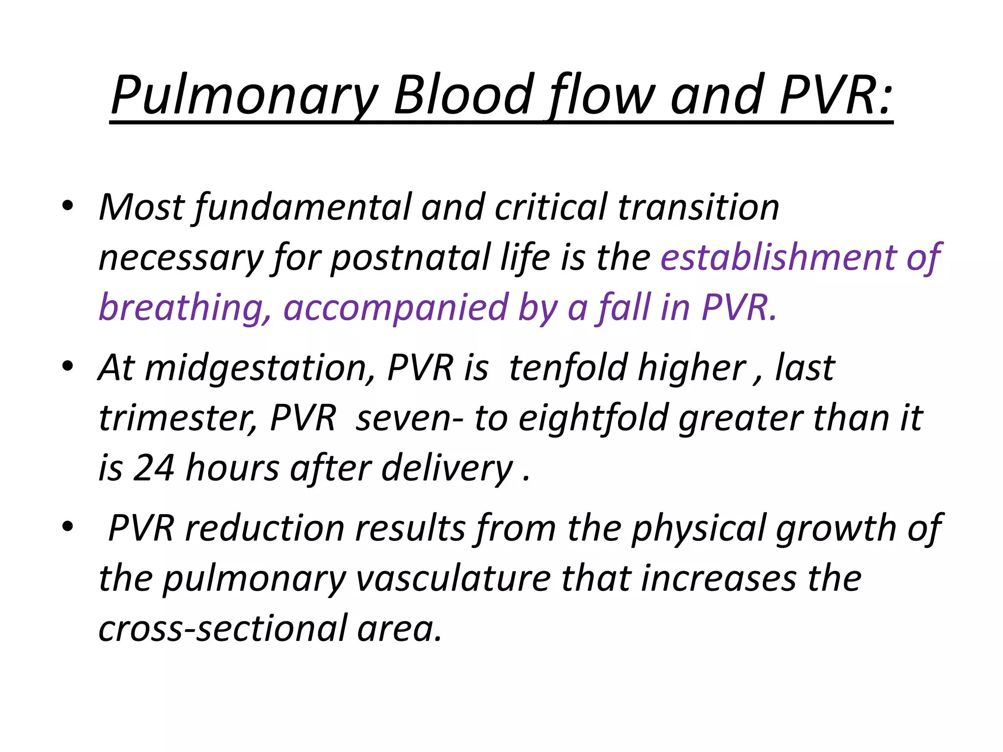 Persistent pulmonary hypertension of newborn PPHN | PPTX