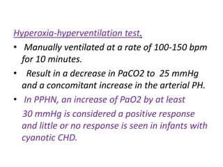Persistent pulmonary hypertension of newborn PPHN | PPTX