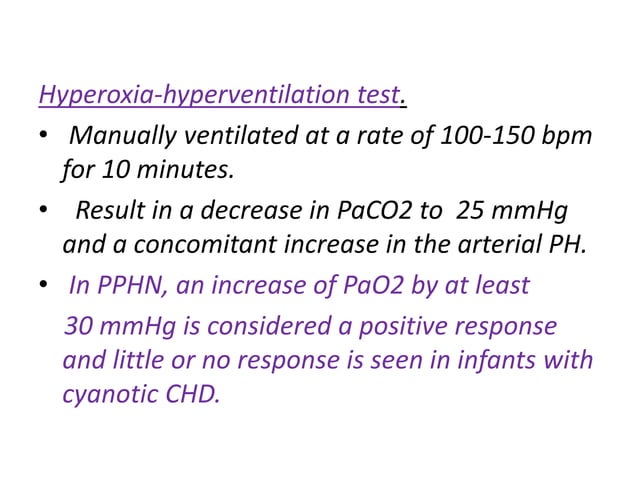 Persistent pulmonary hypertension of newborn PPHN | PPTX | Lung and ...