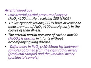 Persistent pulmonary hypertension of newborn PPHN | PPT