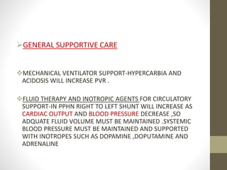 Persistent pulmonary hypertension(pphn) | PPTX