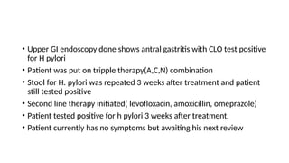 PERSISTENT:RECURRENT H PYLORI ASSOCIATED GASTRITIS .pptx