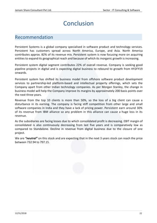 Persistent systems ltd. | PDF