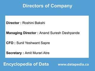 Persistent Systems Limited Information | PPTX | Business | Business and ...