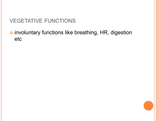 Persistent vegetative state | PPTX