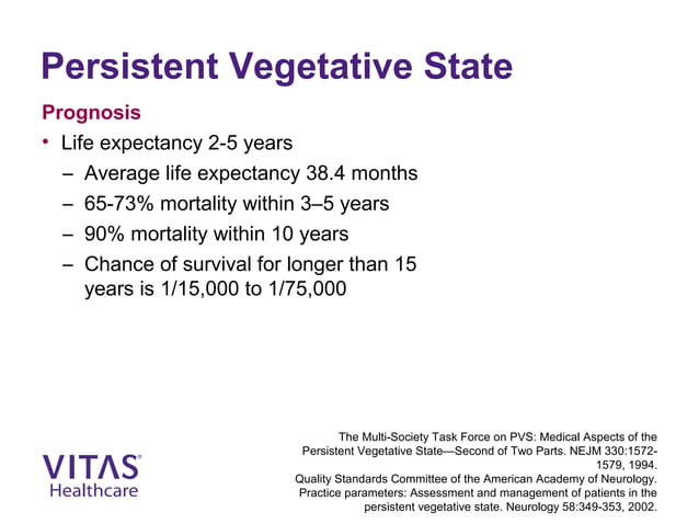Persistent Vegetative State | PPT