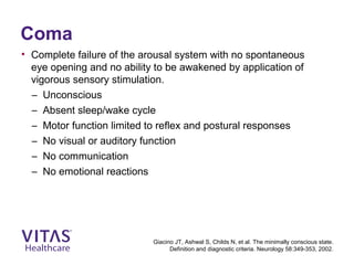 Persistent Vegetative State | PPT