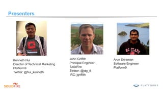 SolidFire + Platform9: Simply Faster OpenStack | PPT